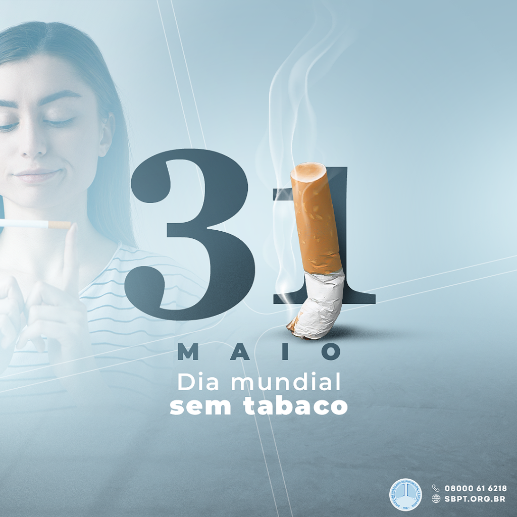 Dia Mundial Sem Tabaco Sbpt Realiza Evento Ao Vivo No Youtube