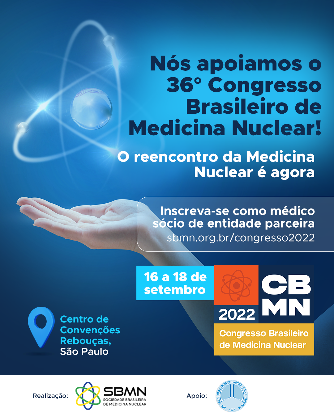 Sociedade Brasileira de Medicina Nuclear realizará 36º Congresso Brasileiro de Medicina Nuclear ...
